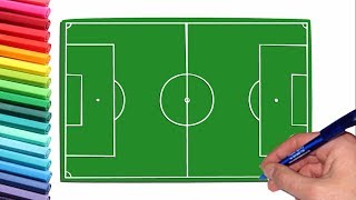 Soccer Field Drawing With Label