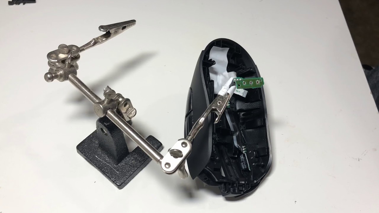 Logitech G703 disassembly and switch replacement - YouTube