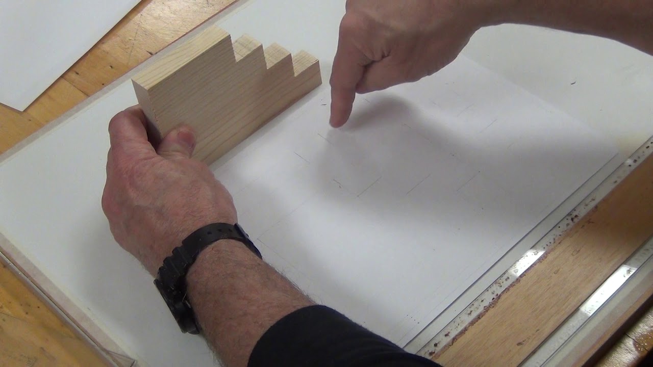Step Block Drawing - YouTube