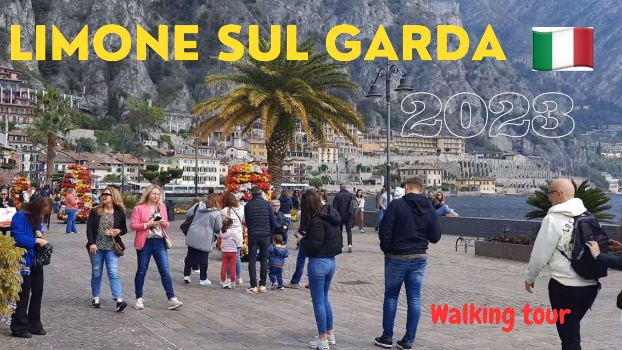 LIMONE SUL GARDA - BRESCIA - ITALY - COMPLETE WALKING TOUR [64 minutes ...