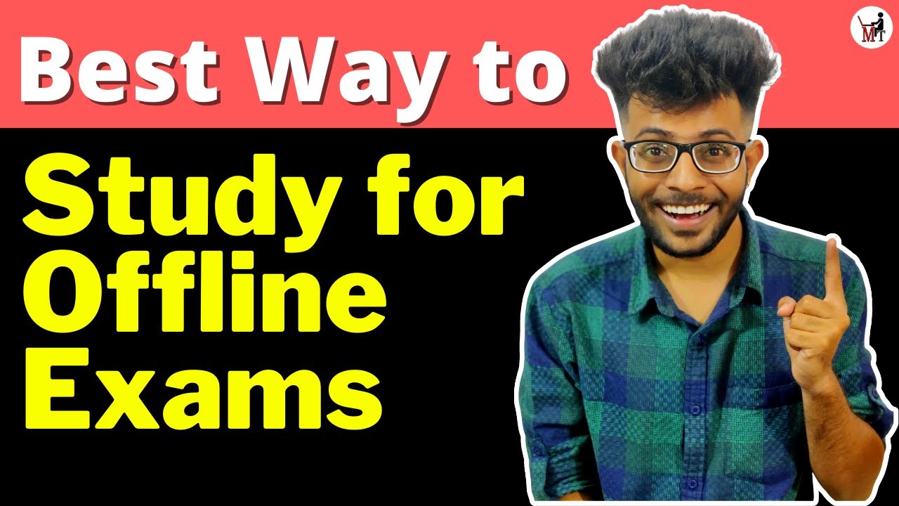 Where to Study from for Offline Exams - YouTube