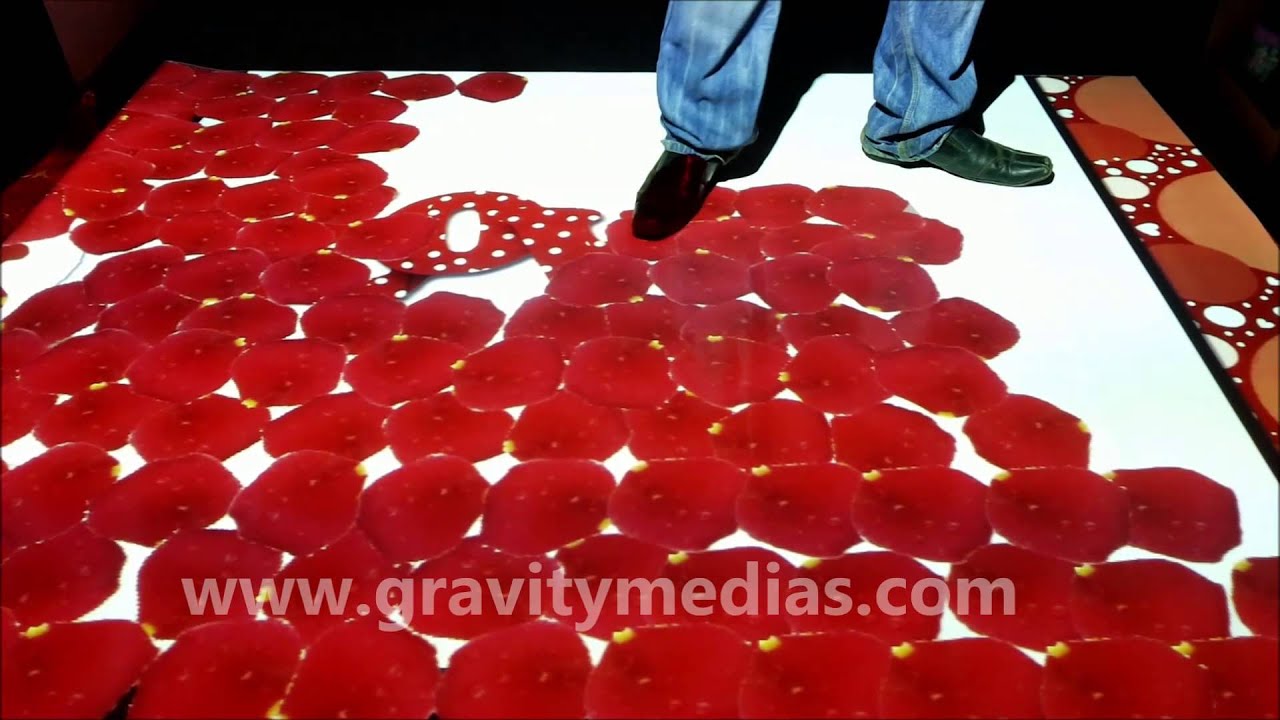 3D VIRTUAL INTERACTIVE FLOOR DISPLAY PROJECTION SYSTEM INDIA CHENNAI ...
