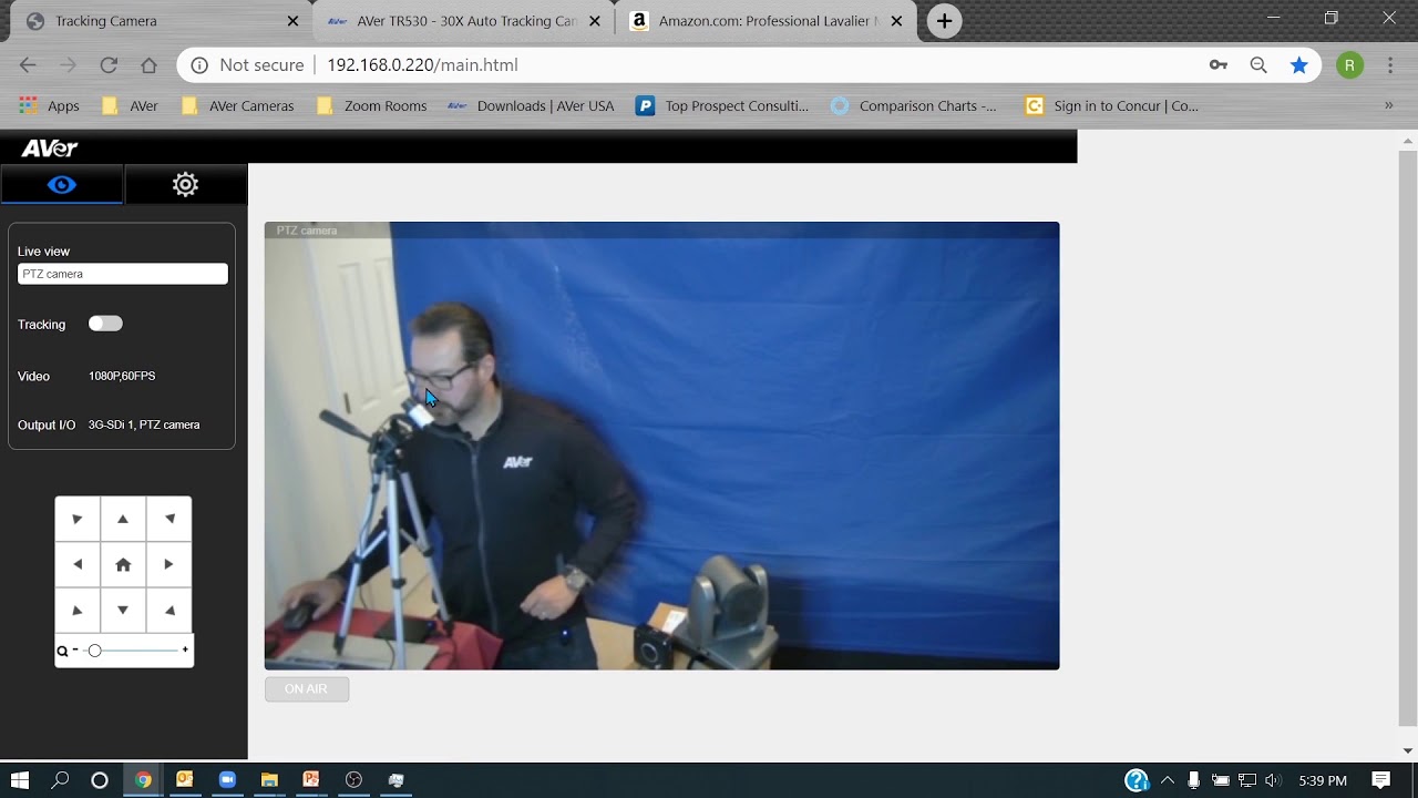 AVer TR530 Streaming with Facebook - Guided Tour - YouTube