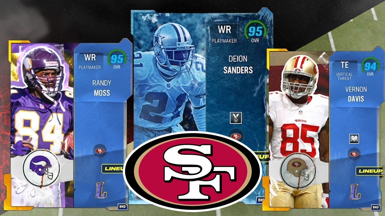 The 49ers Theme Team Offense Is NASTY 49ers theme Team Update Madden 24 ...