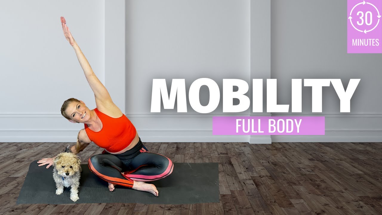 30 Minute Stretching and Mobility Routine with Chair - YouTube