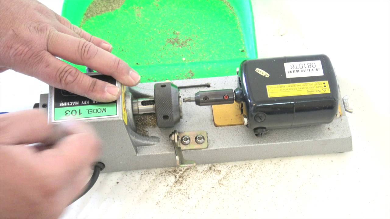Adjusting a Tubular Key Machine US103 - YouTube