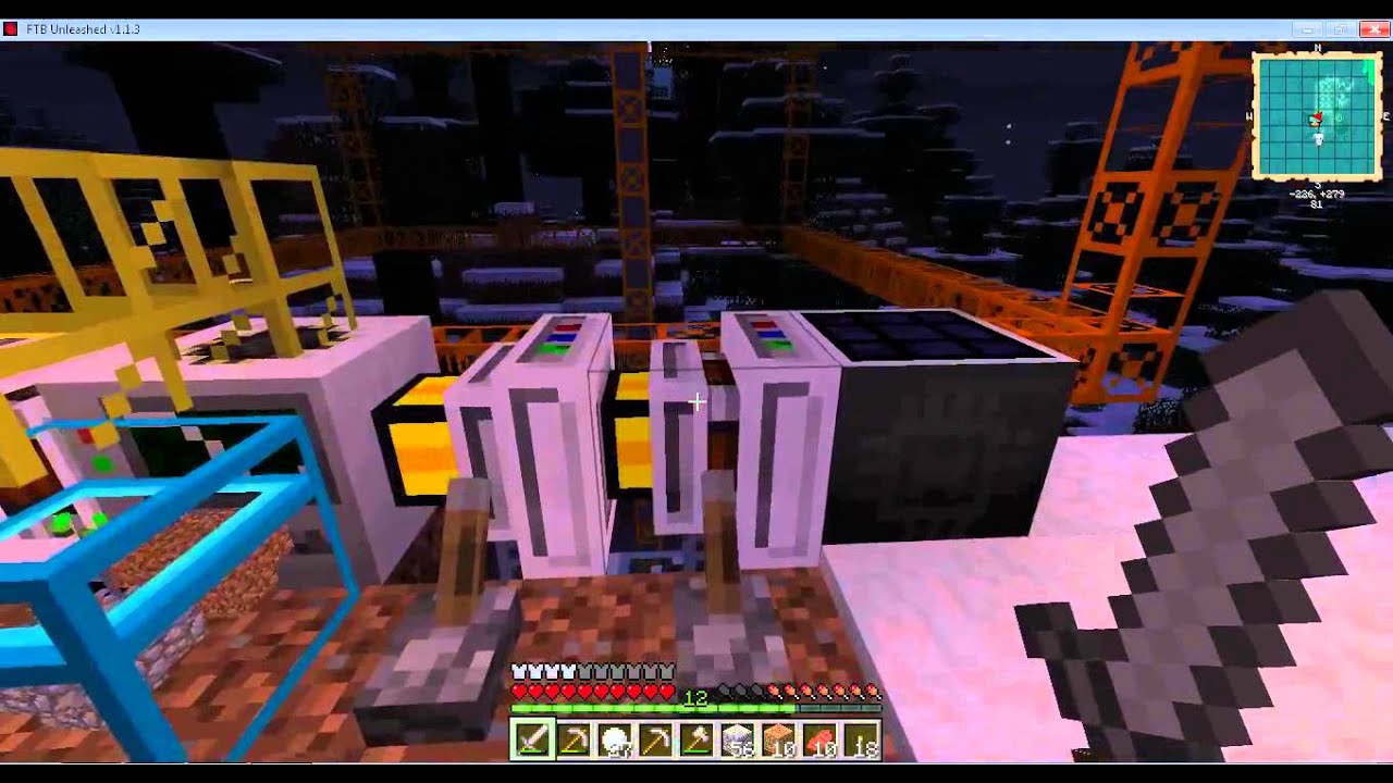 MineCraft FTB Quarry - YouTube