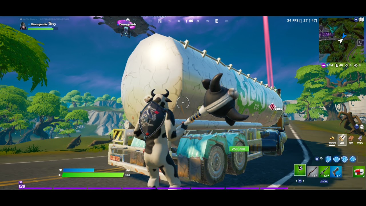 GUERNSEY Skin - Duos Victory Royale LVL 138 Fortnite (Season 7) - YouTube