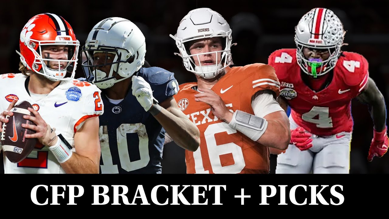My Full CFP Seeding, Bracket + National Championship Pick - YouTube
