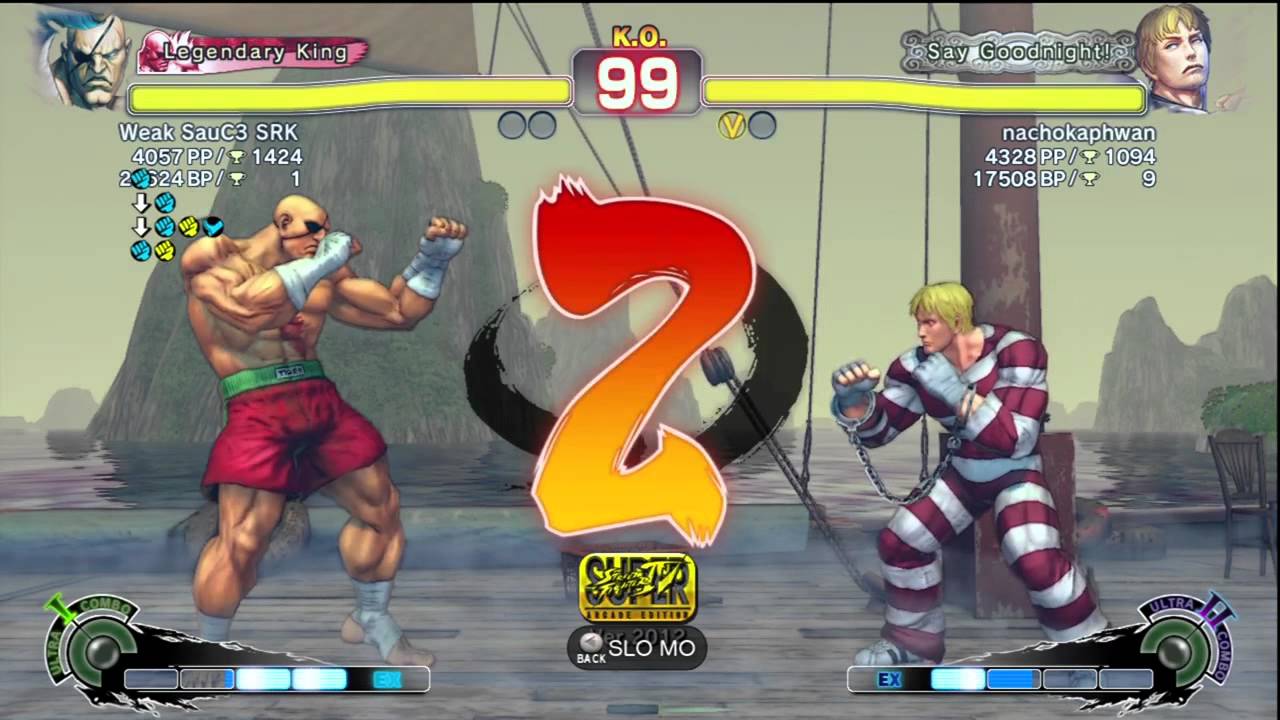 Weak SauC3 SRK (Sagat) Vs. nachokaphwan (Cody) - YouTube