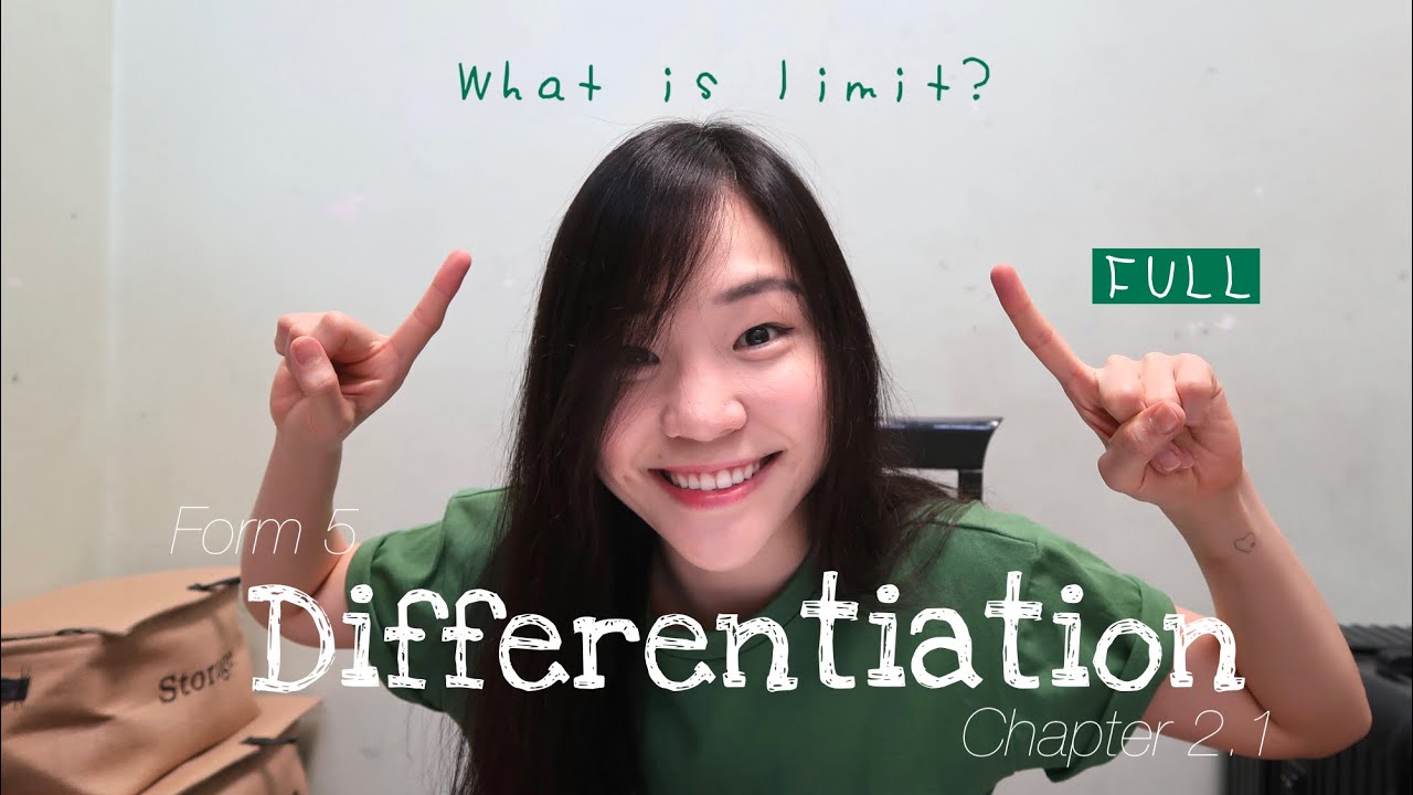 【华语】ADD MATHS | Form 5 Chapter 2.1: Differentiation (What is limit ...