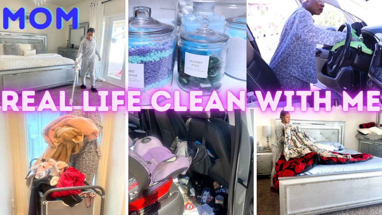 REAL LIFE MOM CLEAN WITH ME| EXTREME SPEED CLEANING MOTIVATION DIRTY ...