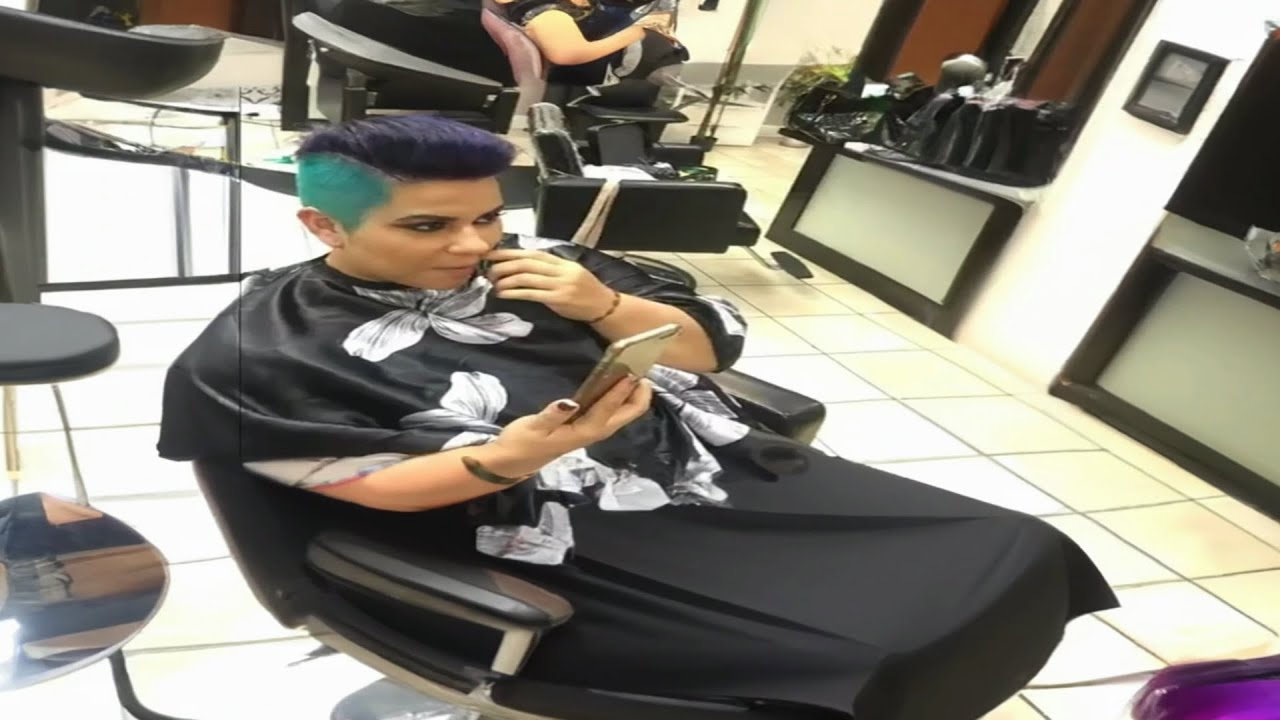 Undercut very short hair cut buzz cut makeover - Womens short hairstyle ...