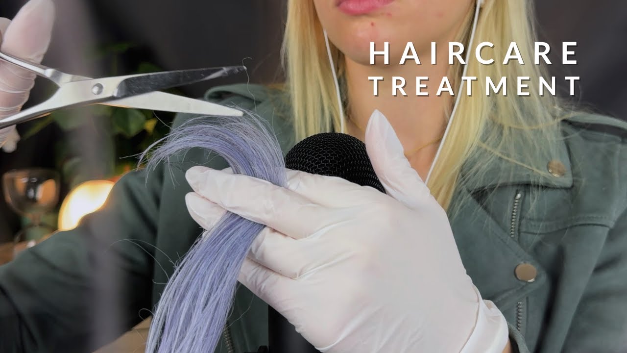 ASMR | Sassy Hairdresser takes care of your crusty dry hair 💁🏼‍♀️ ️ ...