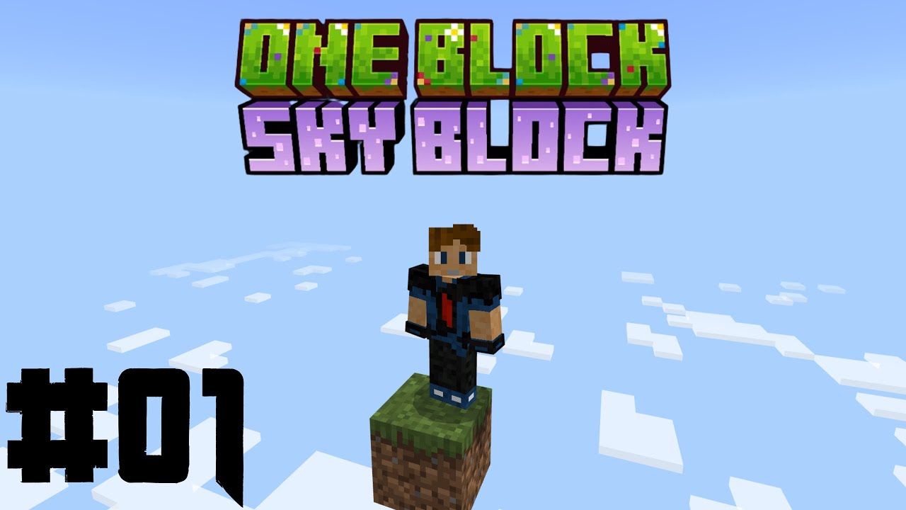 Yeni Bir Başlangıç - Minecraft One Block Sky Block B1#minecraft - YouTube