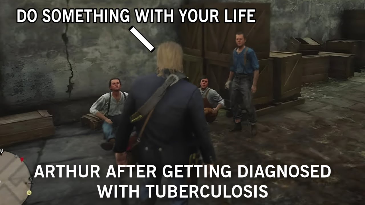 Arthur after getting diagnosed with Tuberculosis | Rdr2 - YouTube