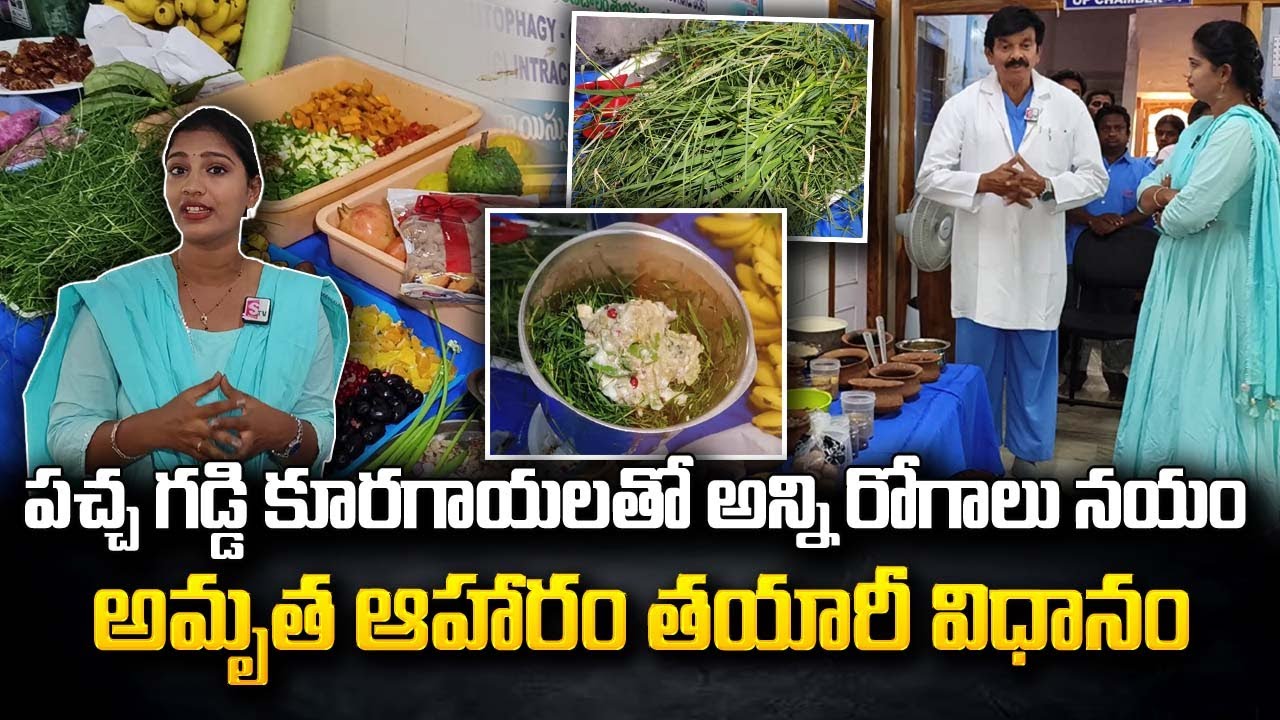 అమృత ఆహారం సర్వ రోగ నివారిణి | Dr. Ram Mohan Reddy About Amrutha ...