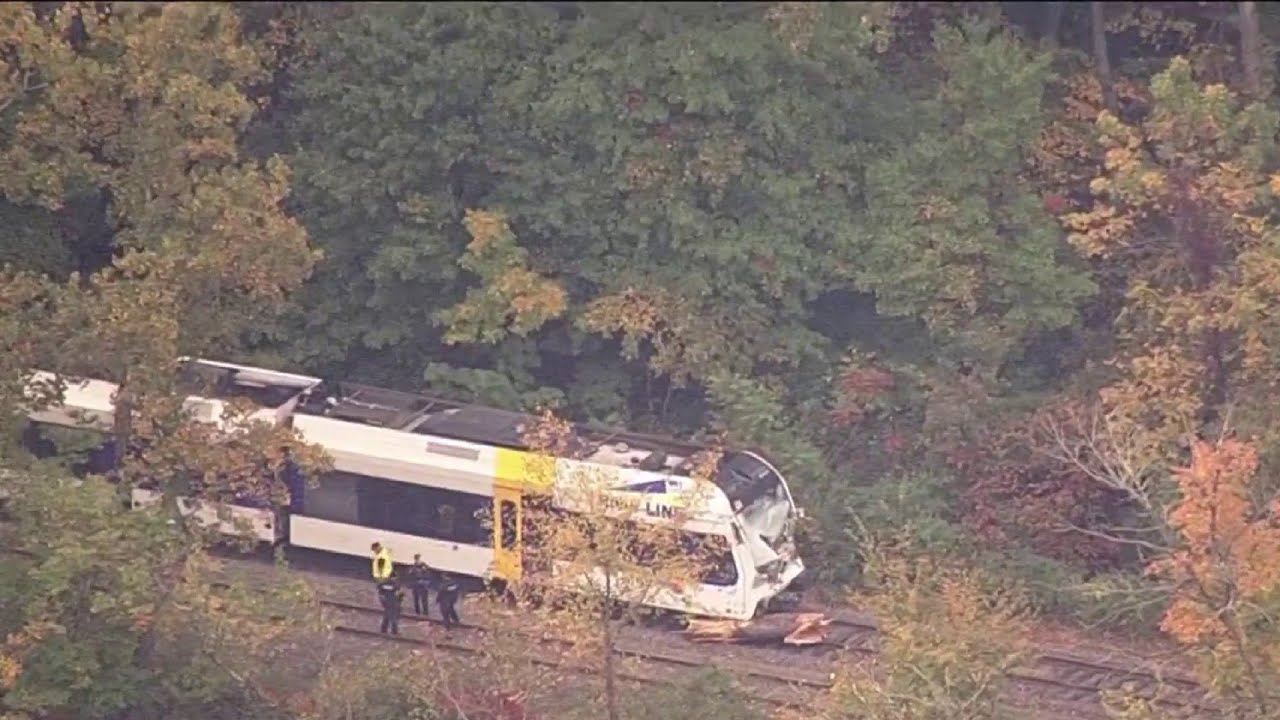 Train operator killed, 20 others hurt in NJ Transit crash - YouTube