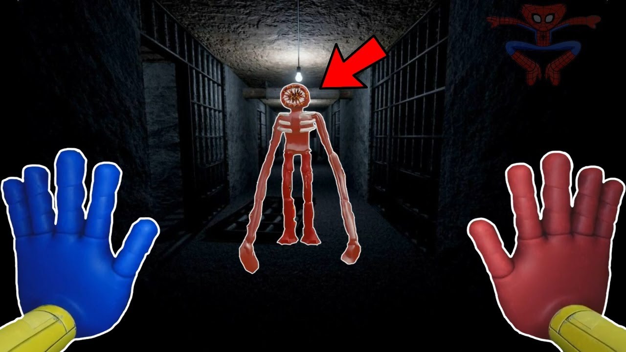 Scary basement with ROBLOX DOORS FIGURE | IN POPPY PLAYTIME! - YouTube