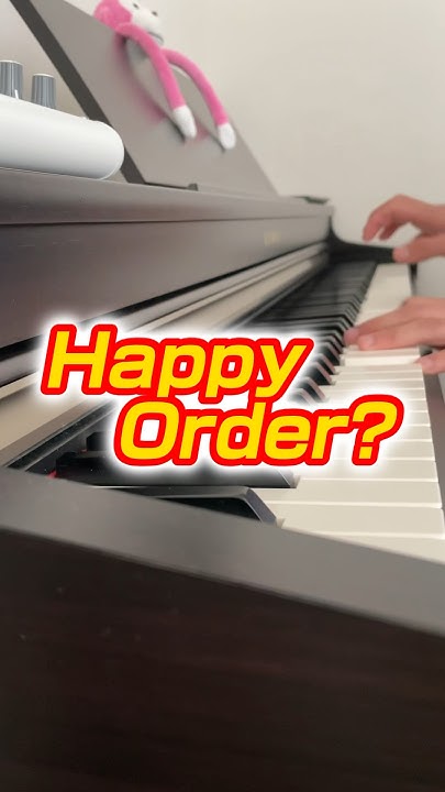 マクドナルド】「Happy Order?」弾いてみた🍔🍟 #imase #happyorder #shorts - YouTube