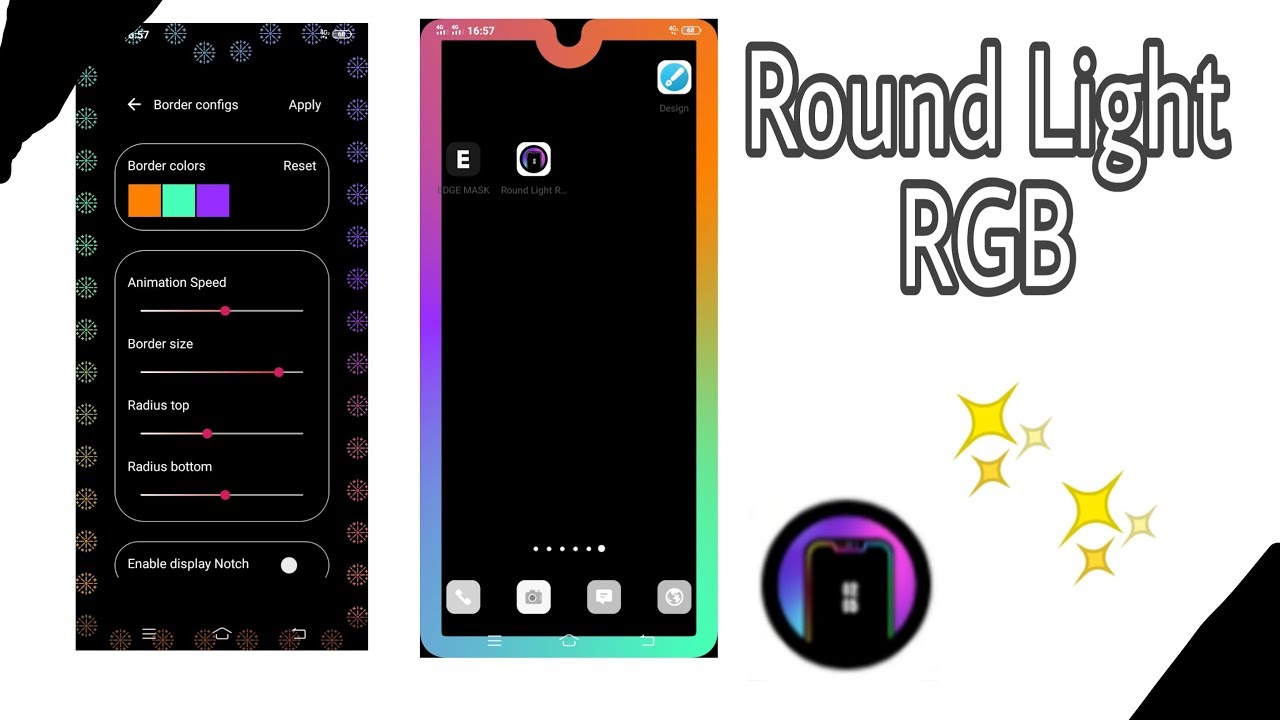cara menggunakan ROUND LIGHT RGB😲 || Irenmeisya - YouTube