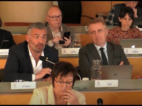 Numérique responsable Manu Reynaud Conseil de métropole 02022023 - YouTube