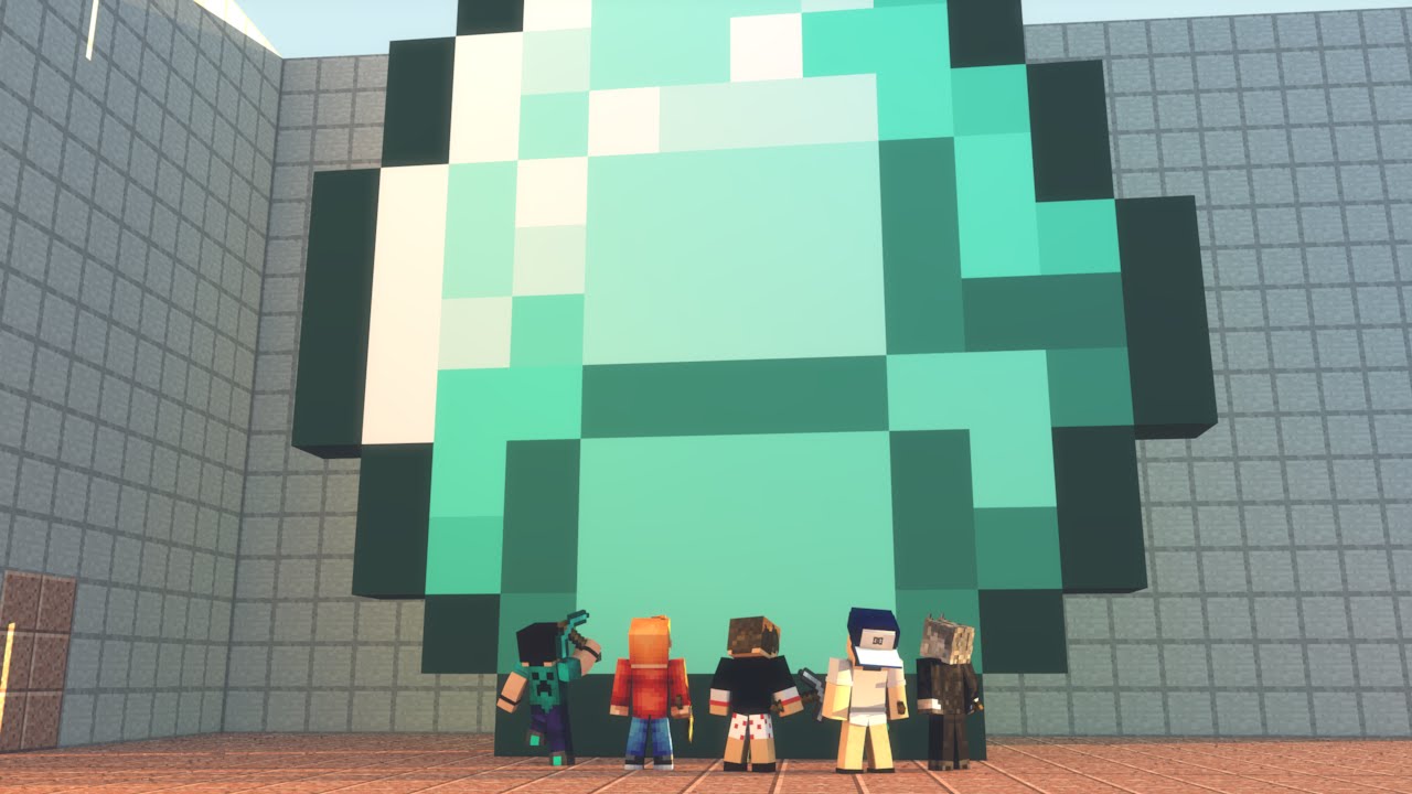 Minecraft: O MAIOR DIAMANTE - NOVO MINI GAME! (Build Battle) - YouTube