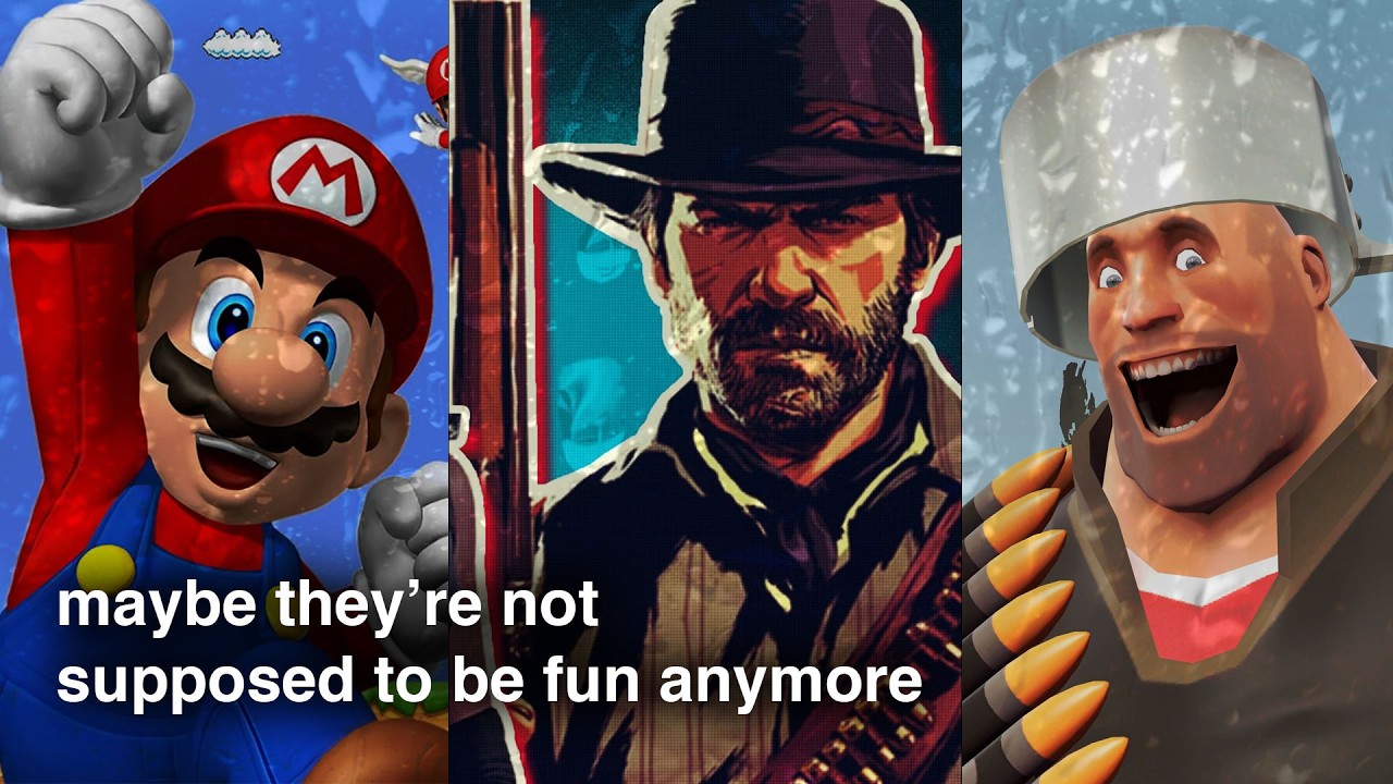 video games aren't fun anymore, so why do you keep playing them - YouTube