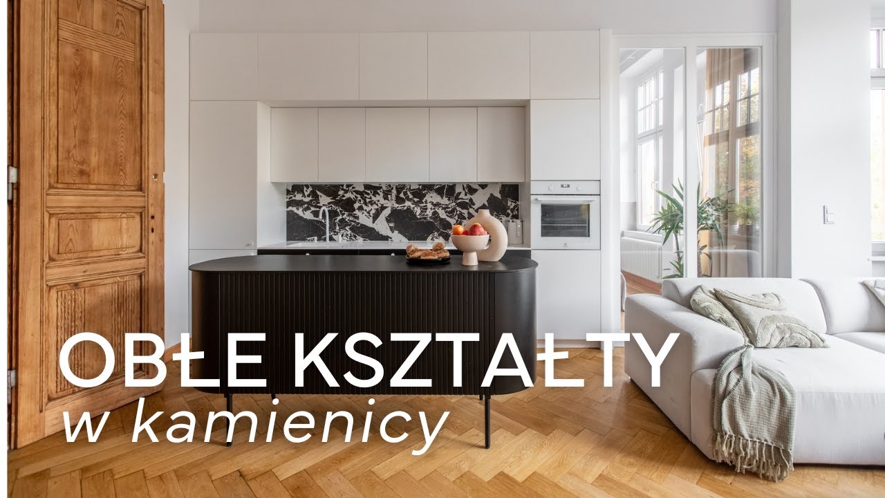 Przestronne mieszkanie projektantki – lamperie, krągłości i stare ...