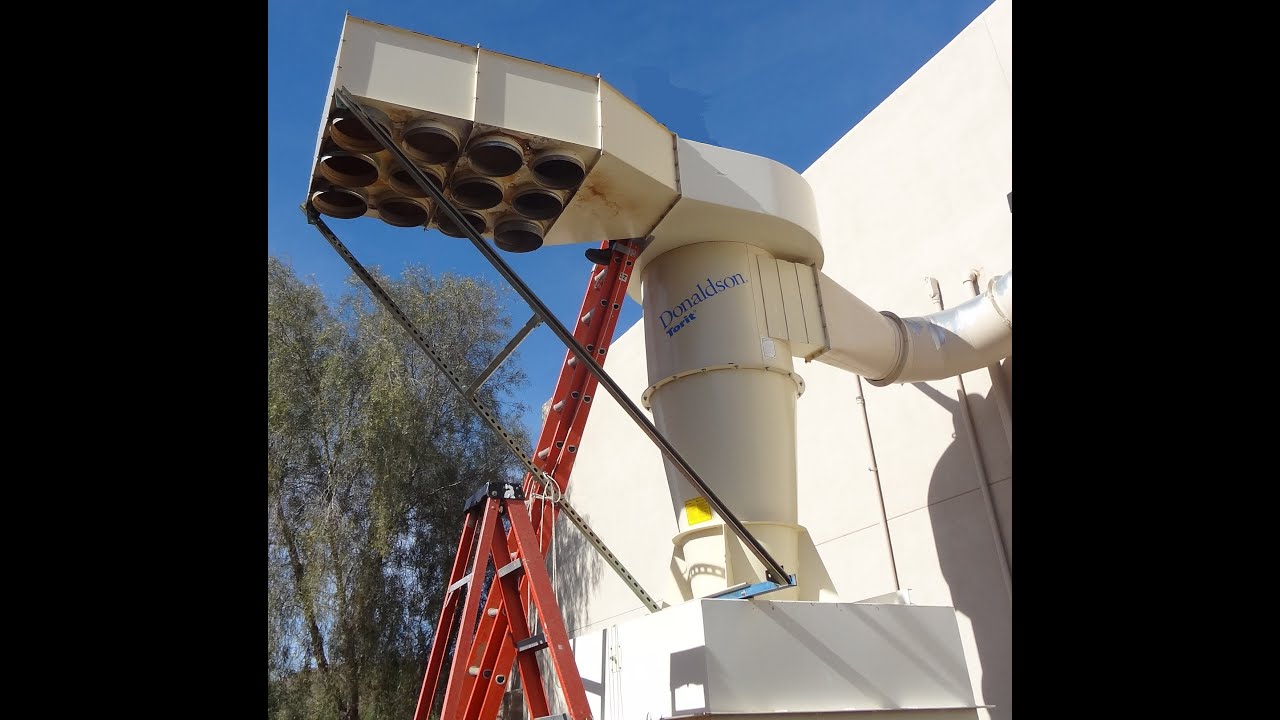 Donaldson Torit Model 36-30 CYC Cyclone Dust Collector (DUS2066) - YouTube