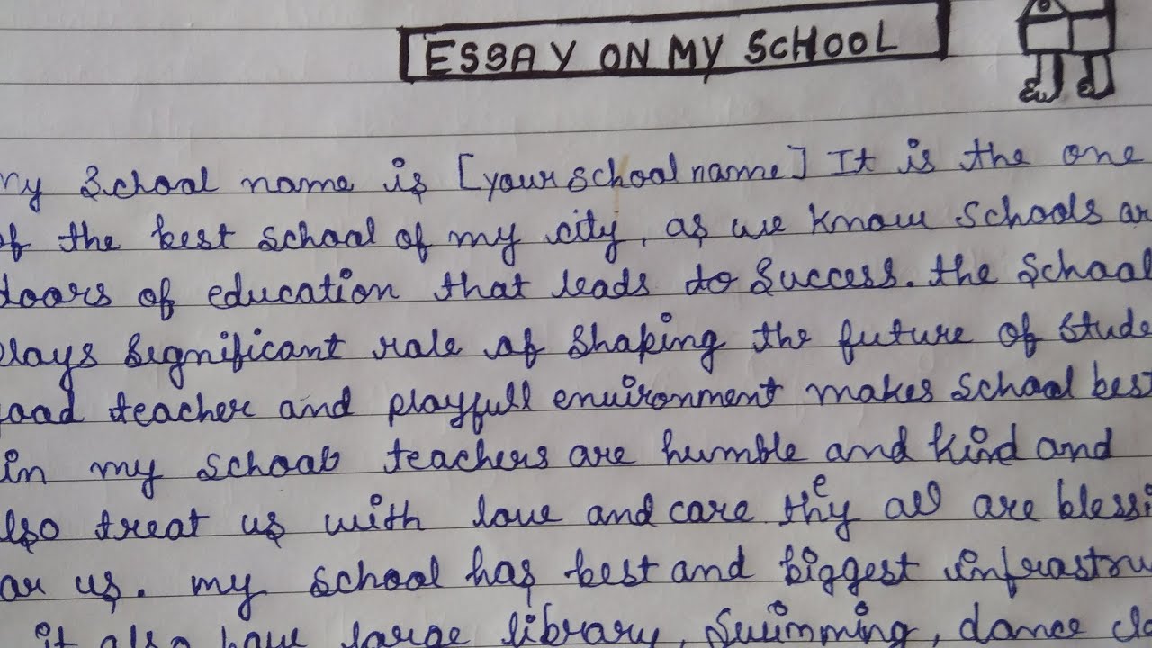 Write An Essay On My School my School Essay In English myschool write-an-essay-on-my-school-my-school-essay-in-english-myschool
