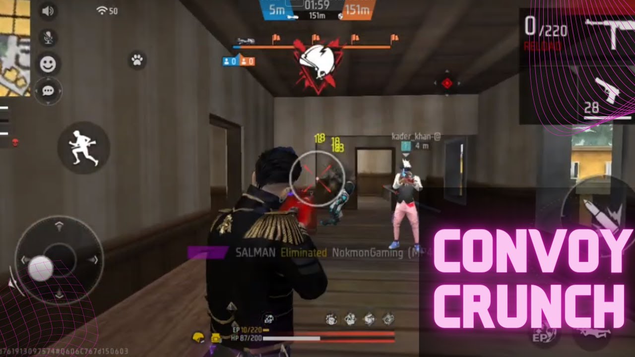 Free Fire New Convoy Crunch Mode Gameplay | Free Fire New Gameplay ...