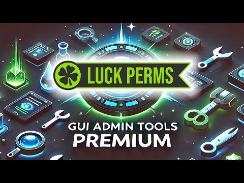 ⛏️ GUI Admin Tools PREMIUM ⛏️ - LuckPerms Manager GUI