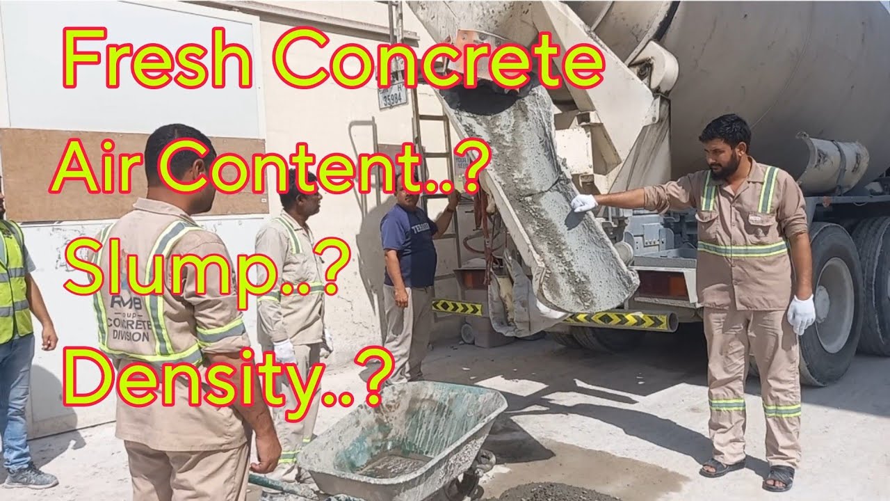 How To Perform Plant Trial Mix For Every Proposed Concrete Mix Design ...