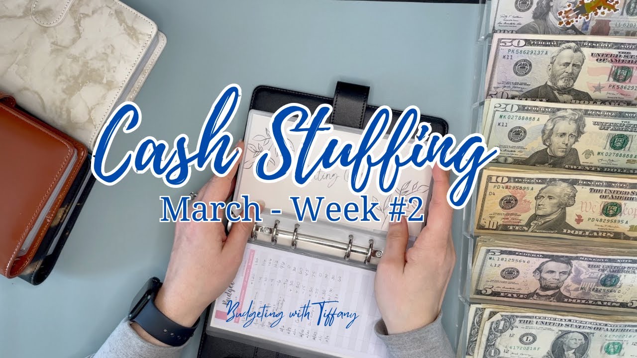 Cash Stuffing $1,417 - Mar Week #2 | Cash Budgeting - YouTube