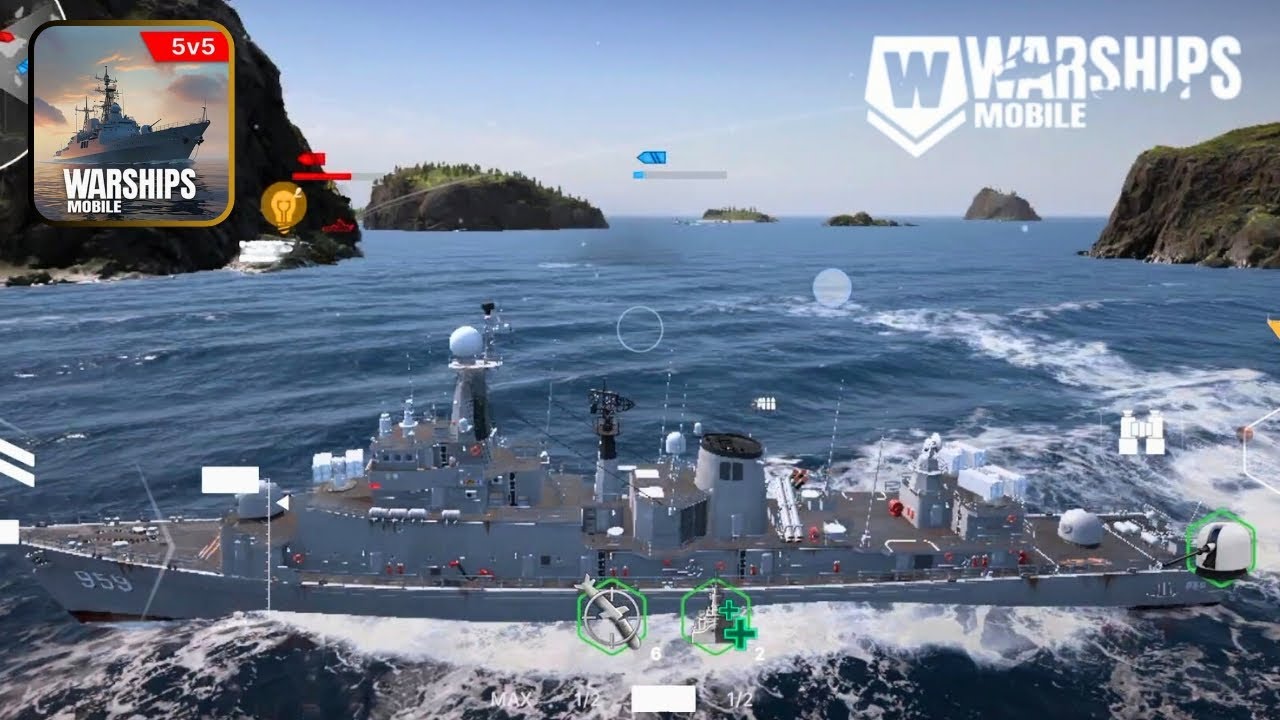 Warships Mobile 2: Naval War Global Launch Gameplay (Android, iOS ...