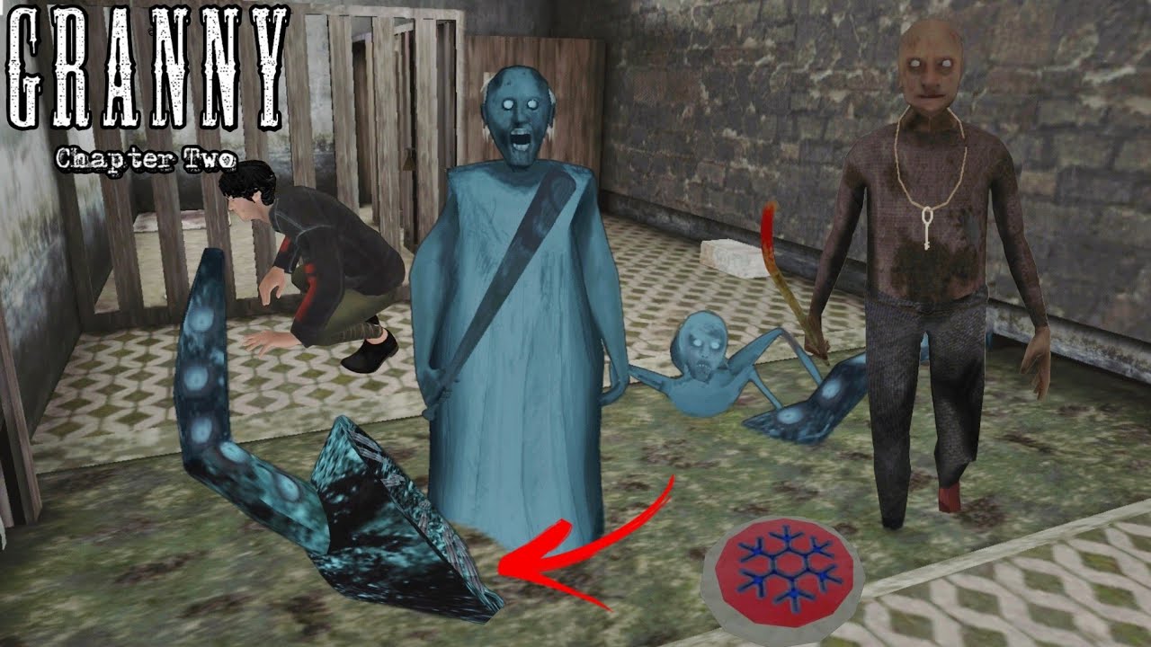 New Way to Freeze Sea Monster and Granny Grandpa in Granny 2 ...