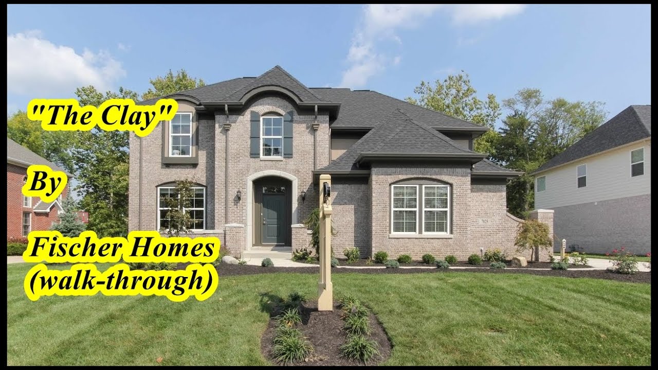 The Clay by Fischer Homes (Model Walk Through) _ Our New Home Build ...