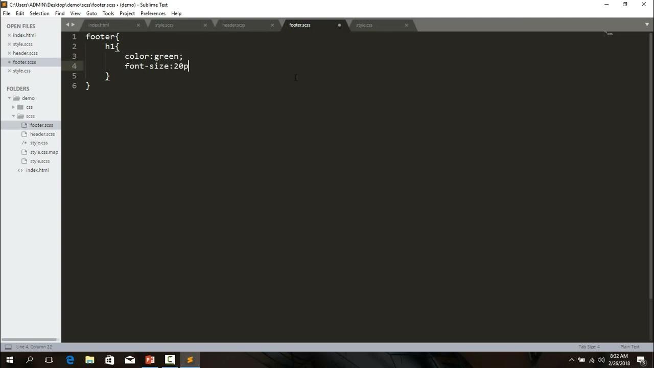 (SASS) Bài 10 Tách file scss - YouTube