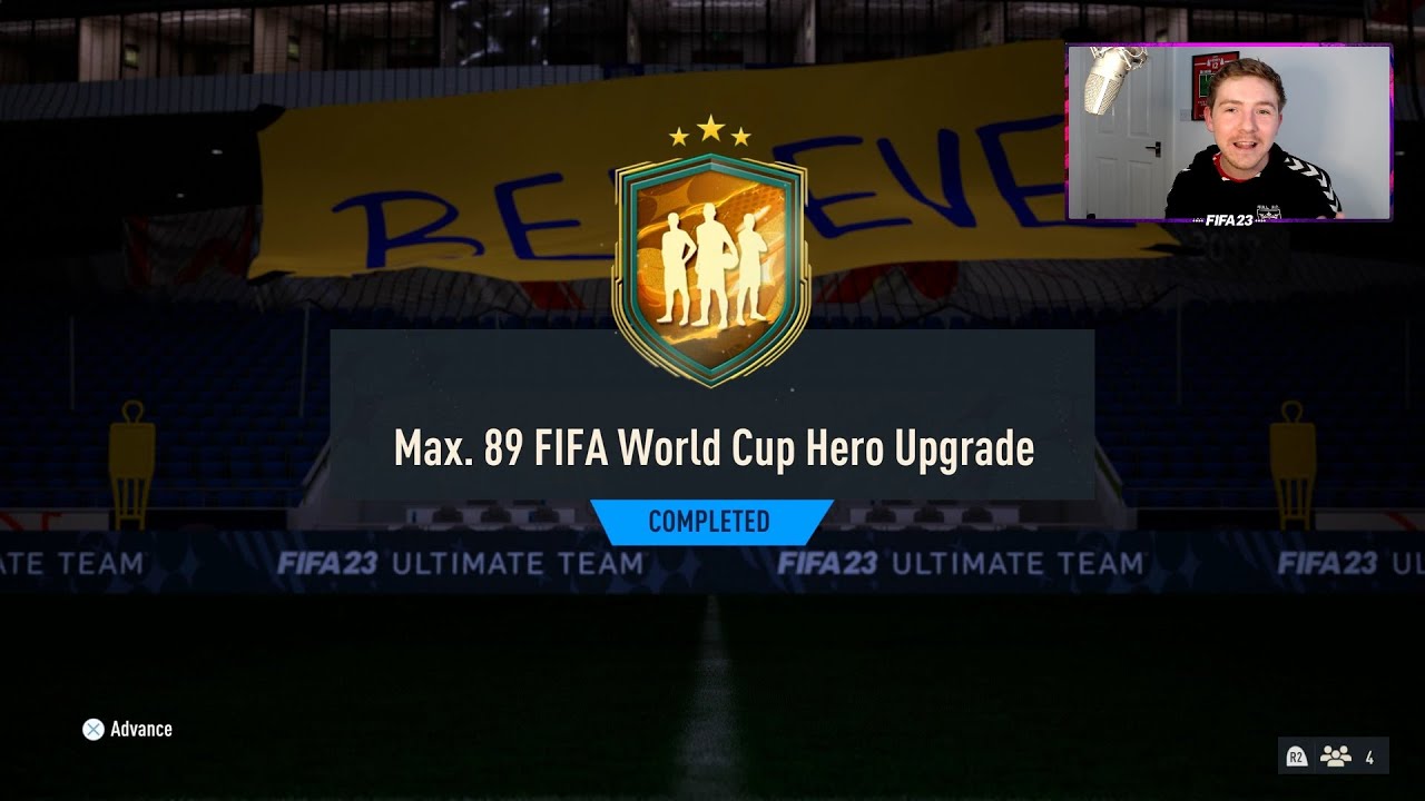 Max 89 FIFA World Cup Hero Upgrade in FIFA 23! - YouTube