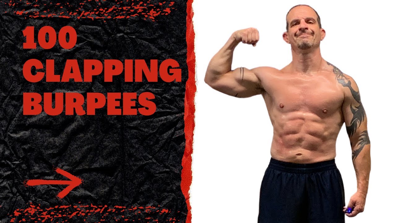 💯 Clapping Burpees with 3 squat chaser. - YouTube