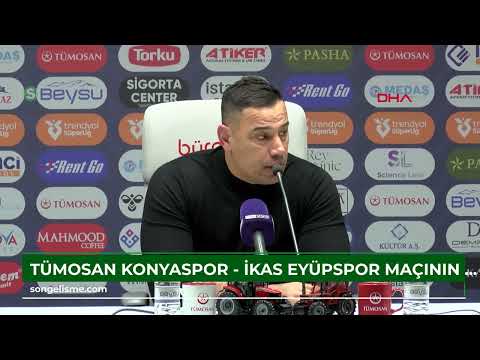 TÜMOSAN Konyaspor - ikas Eyüpspor maçının ardından / Video eklendi