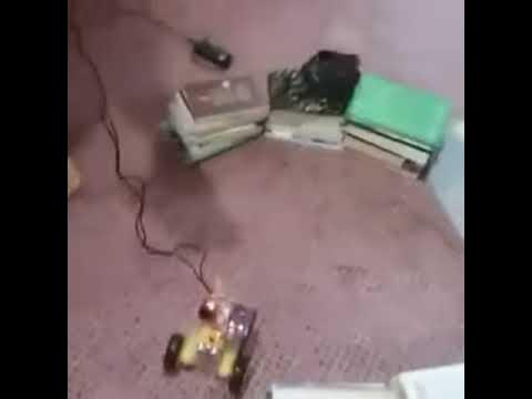 obstacle avoiding and manual controllable robot using Android phone ...