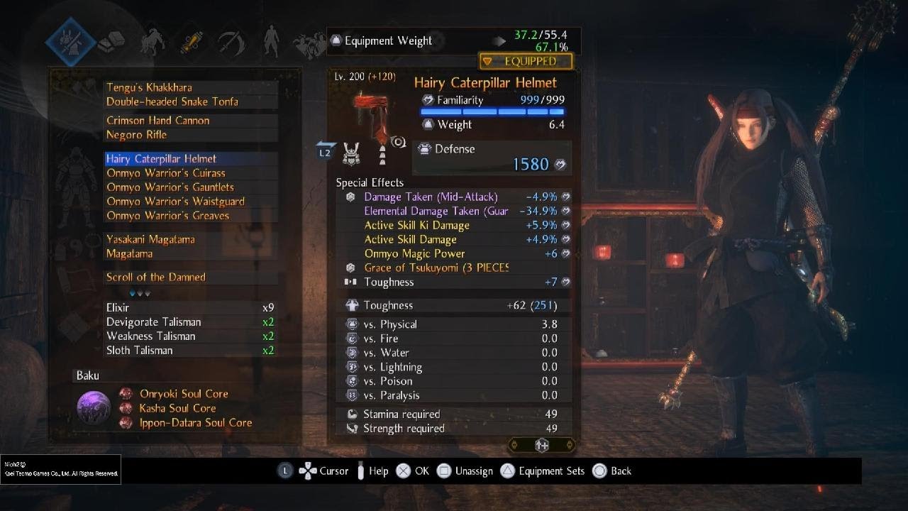 Nioh 2 Remastered - Build Showcase - YouTube