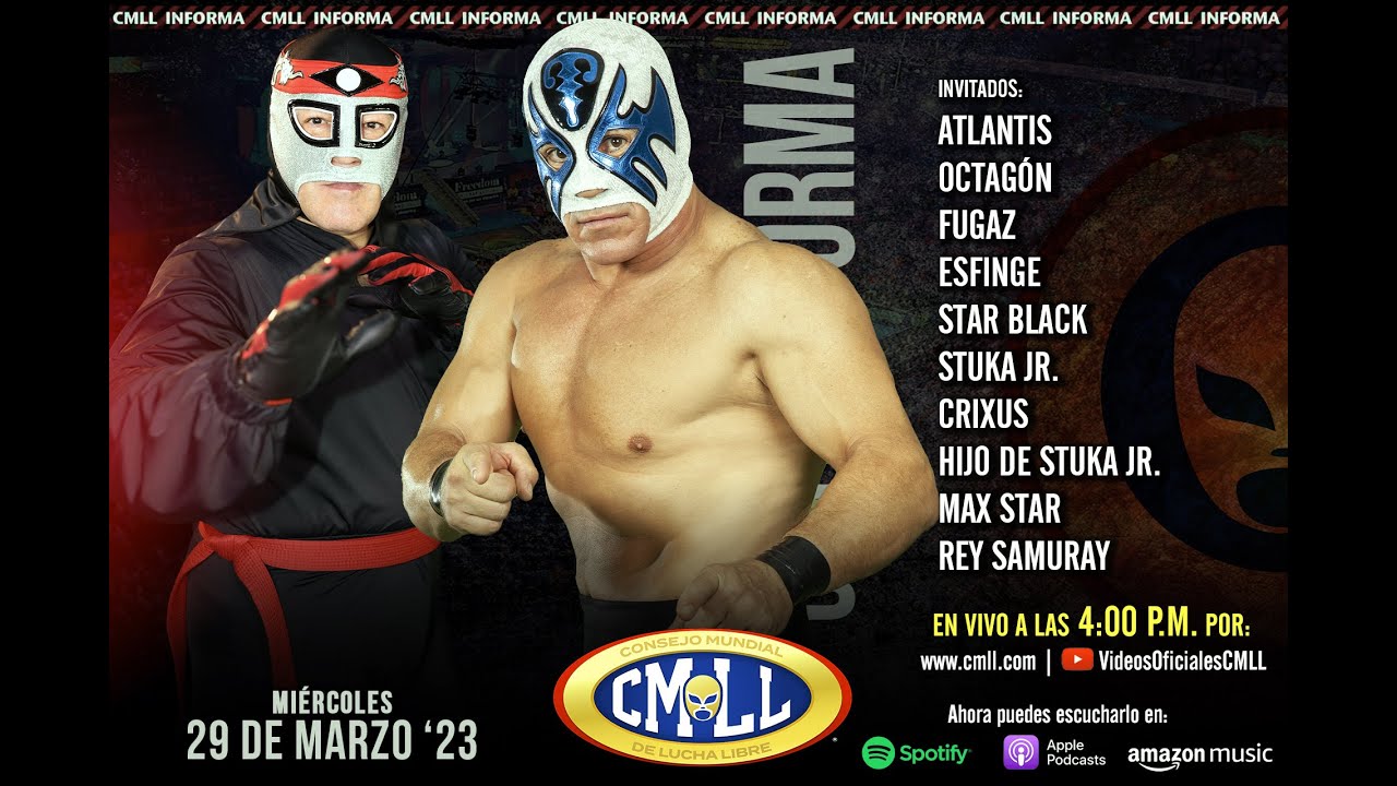 CMLL INFORMA DEL 29 DE MARZO DE 2023 - YouTube