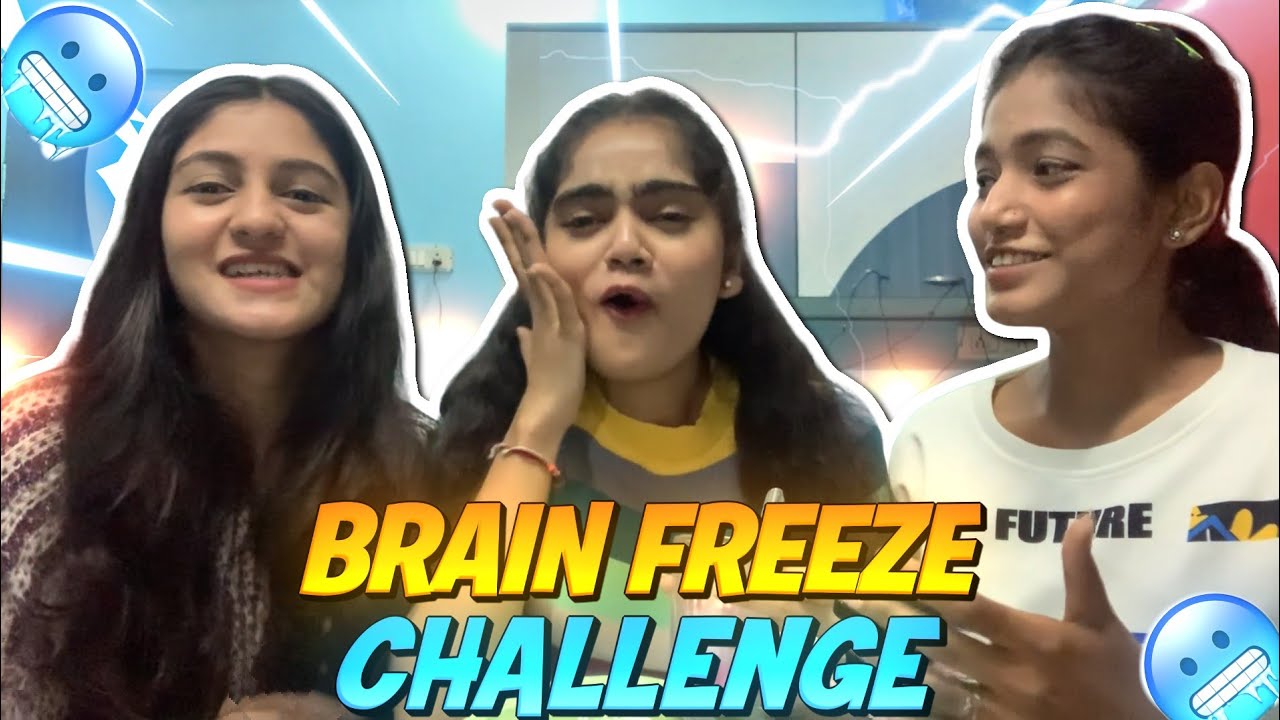 Brain Freeze Challenge 🥶 - YouTube