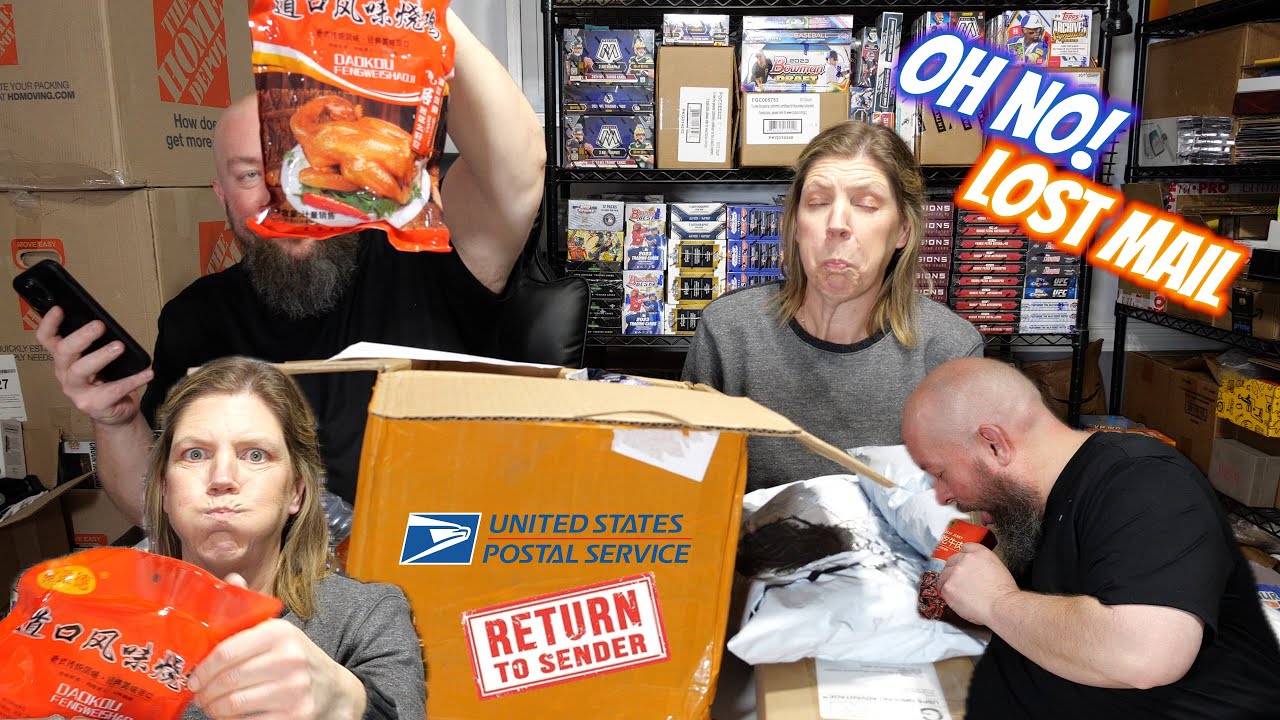 DISGUSTING Food FOUND in LOST MAIL Packages - YouTube
