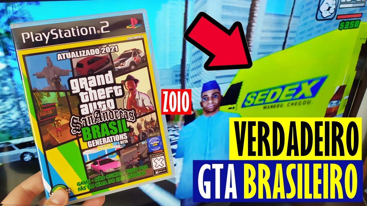 COMPREI O GTA GENERATIONS DE PS2 (versão MAIS MODIFICADA BR?) - YouTube