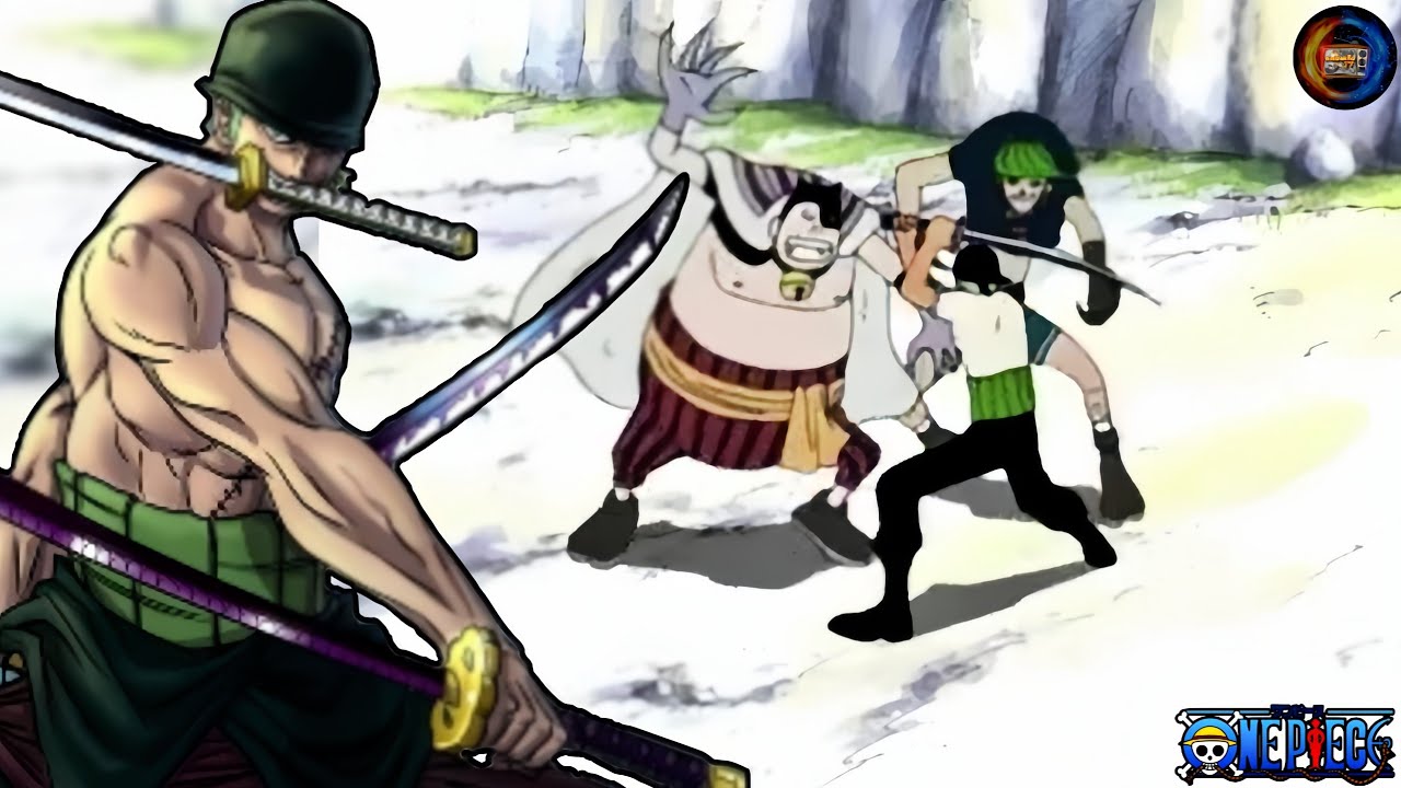 Zoro single handed fights against 2 pirates 😈🔥 || One Piece || Zoro ...