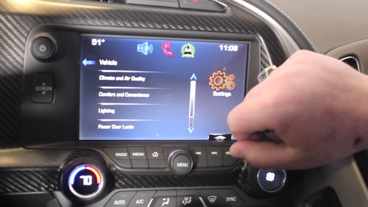 Setting the Memory Seat Function in a 2014 Stingray Corvette at Bill ...